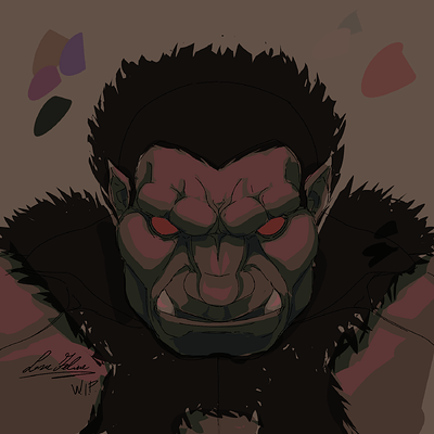 Nosferatu Zodd from berserk - Finished Artworks - Krita Artists