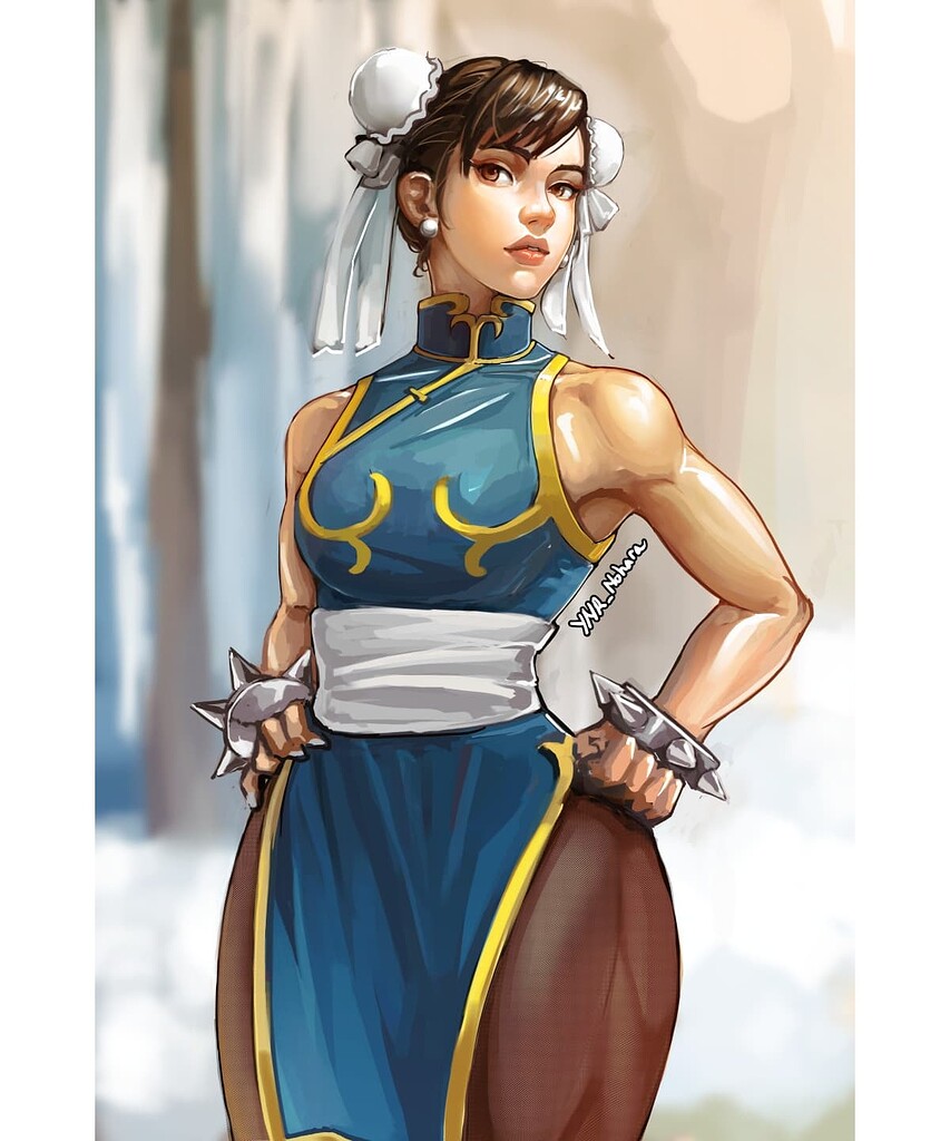 Chun Li - Street Fighter Fanart, P.2024064 - Finished Artworks - Krita ...