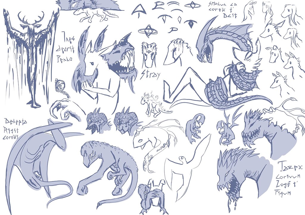 Kairos - Sketches and Concepts - sketchbook - Krita Artists