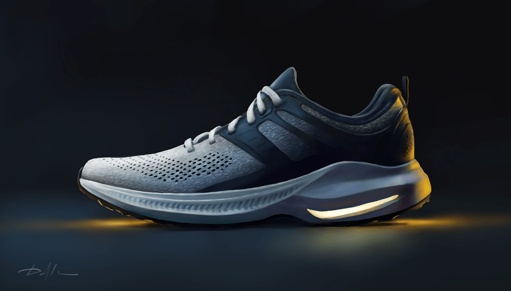 Realistic Shoe Art with Process Timelapse - Finished Artworks - Krita ...