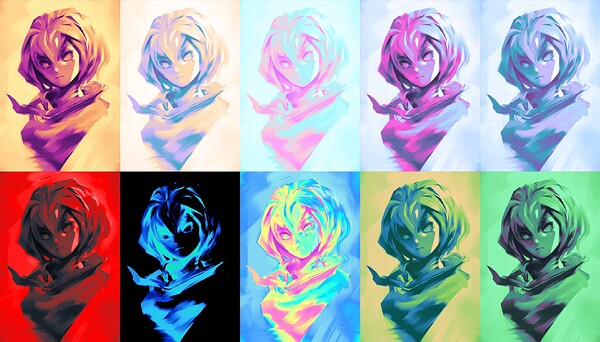Rakurri Gradient Map Set - Free Gradient Maps 😁 - Brushes and Bundles ...