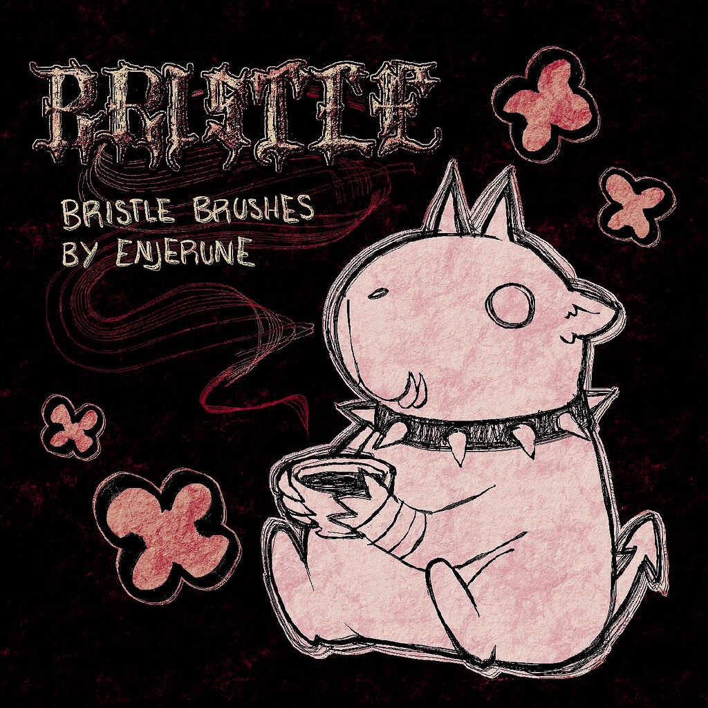 My Bristle Engine Brushes - Brushes and Bundles - Krita Artists