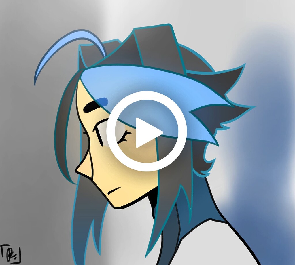 Head turn animation + the process. Enjoy! - Animations - Krita Artists