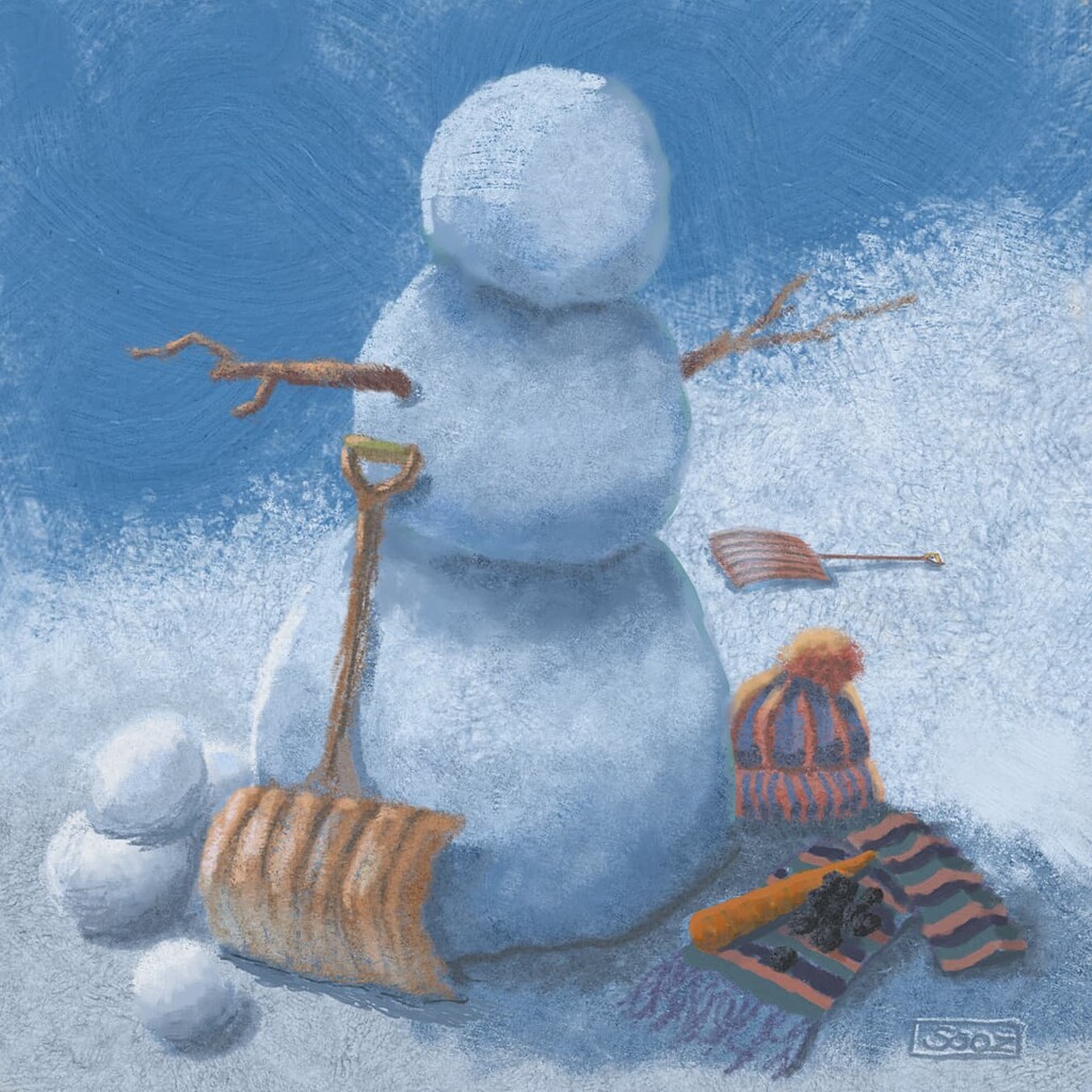 Snow scene using Cloom's Dry & Dirty brushes - Finished Artworks ...