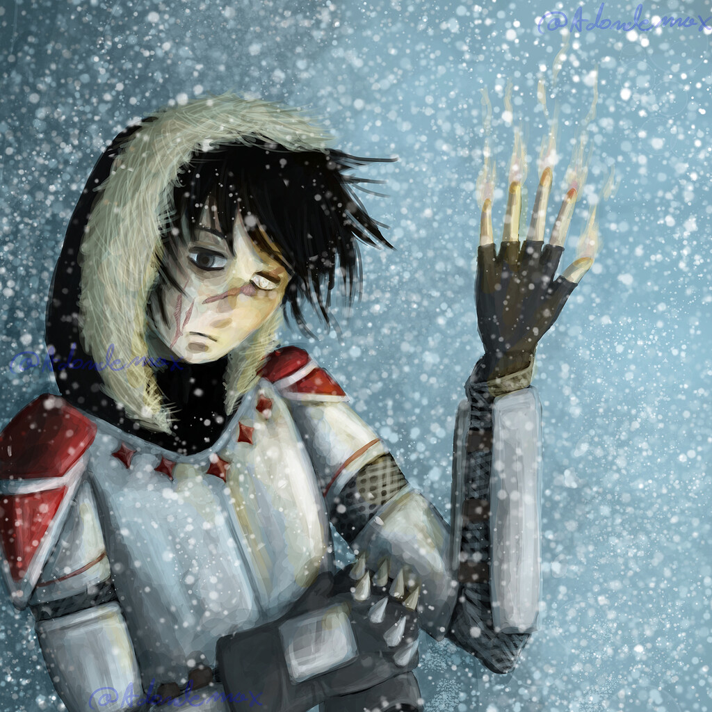 Snowy fingers - Finished Artworks - Krita Artists
