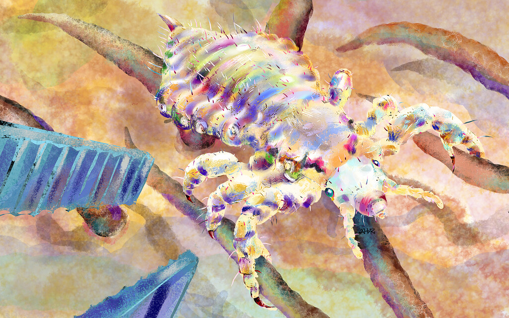 Raus mit louse - Finished Artworks - Krita Artists