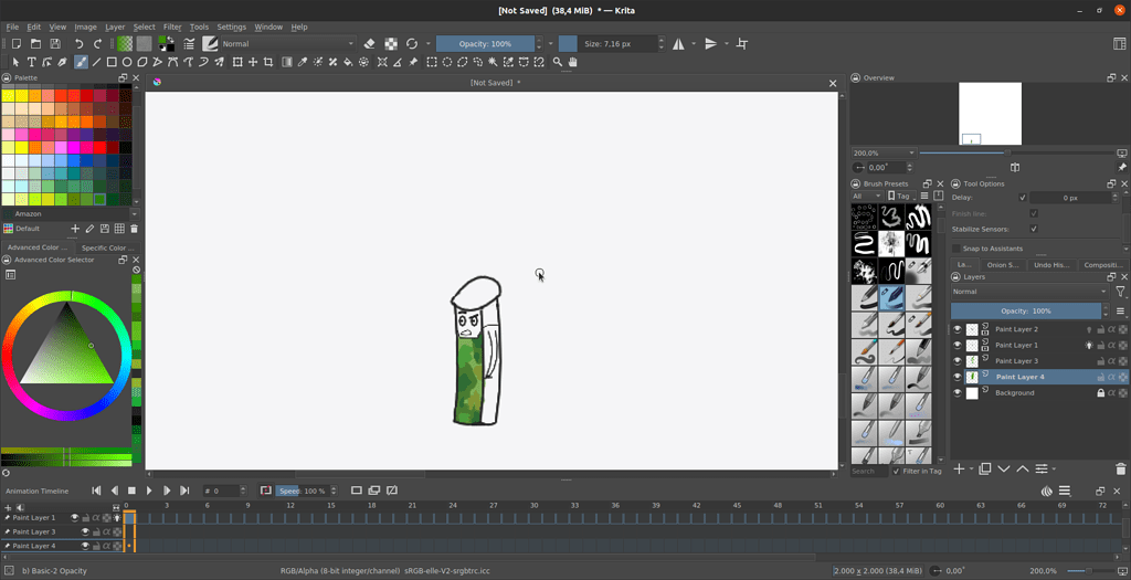 New animation in progres (The vegetables war) - Work In Progress ...