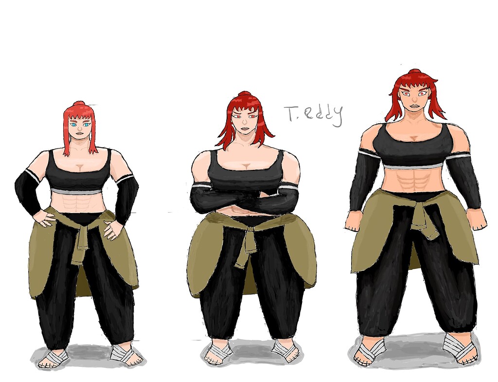 OC design - Finished Artworks - Krita Artists