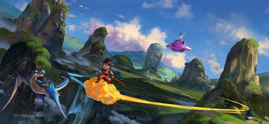 Dragon Ball FanArt - Finished Artworks - Krita Artists