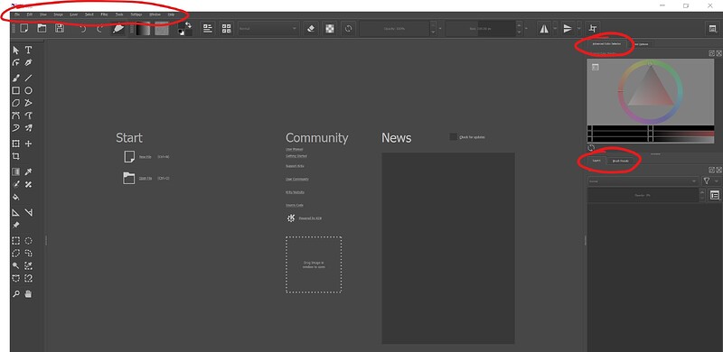 Krita Program Fonts Went Really Small - Basics & Interface - Krita Artists