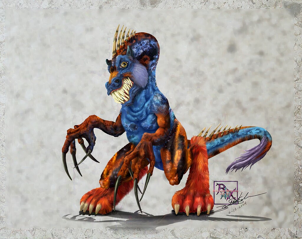 Bandersnatch Concept - Finished Artworks - Krita Artists