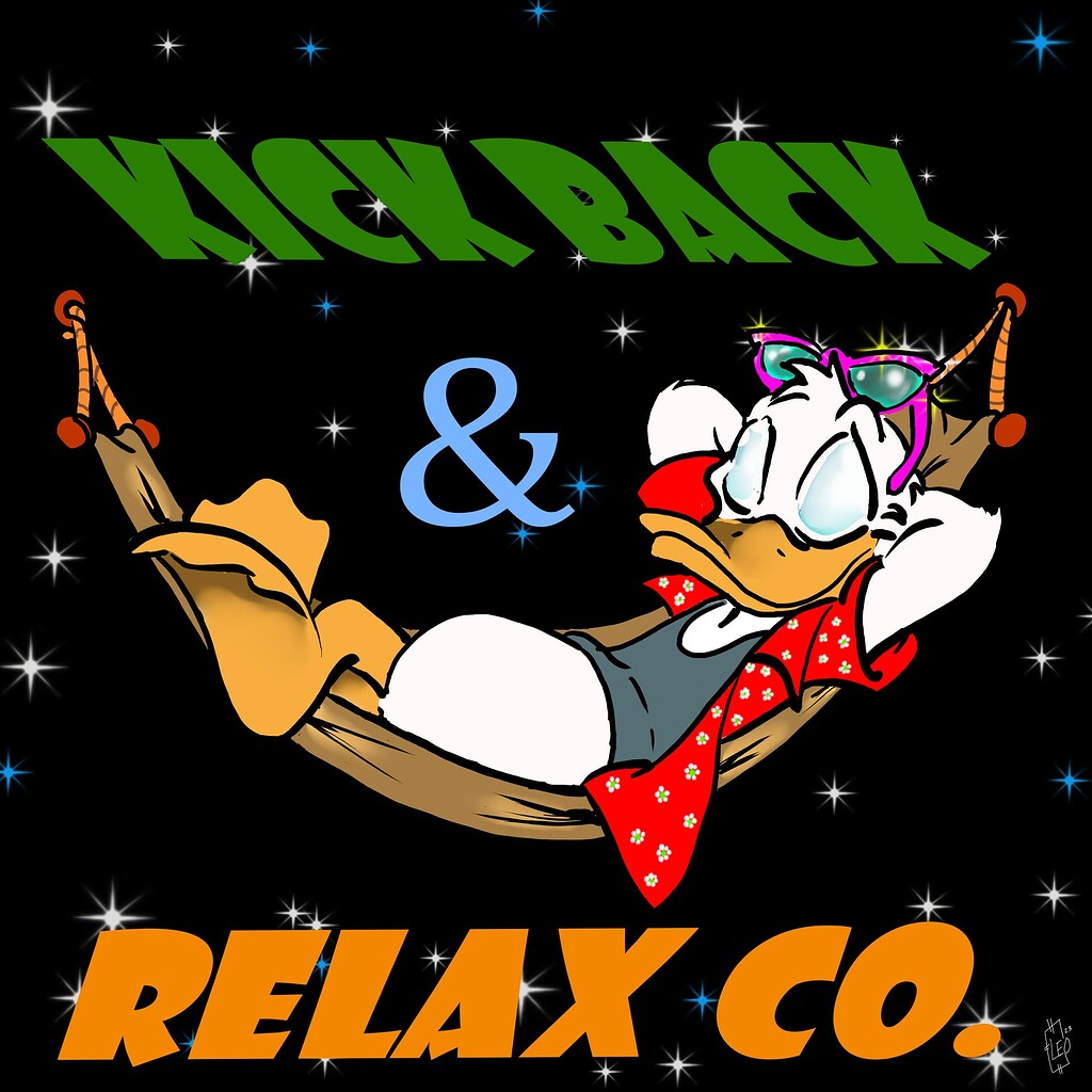 Kick back & relax co. concept art - Finished Artworks - Krita Artists