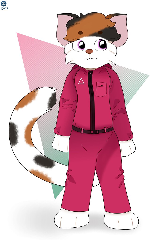 Jasper's Triangle Guard Costume - Finished Artworks - Krita Artists