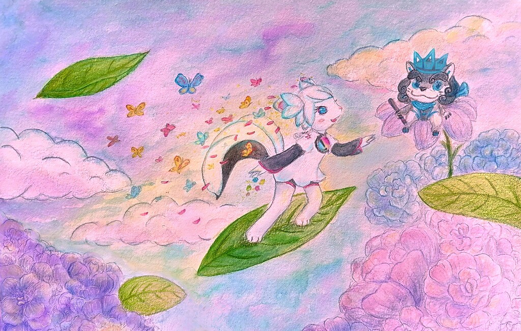Blossom: Kiki & Leon spring - Four Seasons Journey of Leon & KiKi ...
