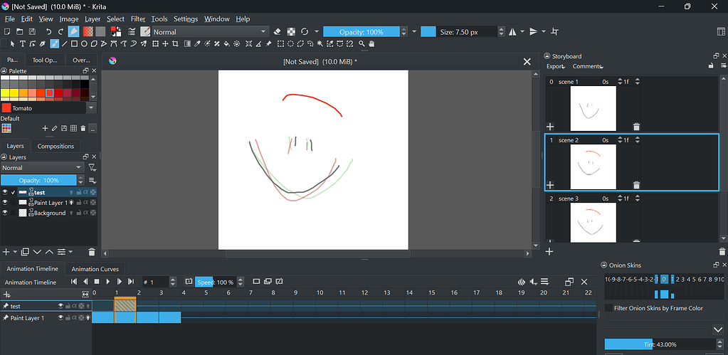 Creating a new layer while animating creates a static layer - Basics ...