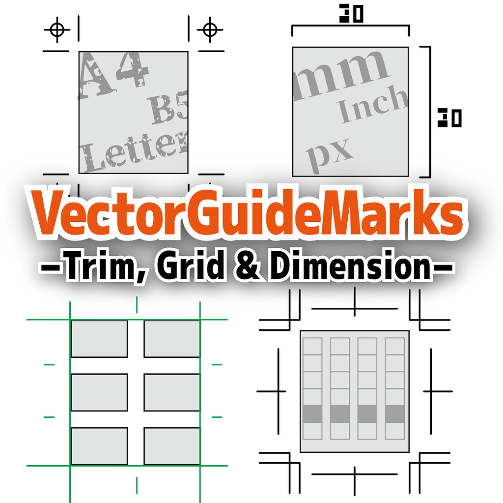 VectorGuideMarks plug-in - Trim,Grid and Dimension - Plugins and ...