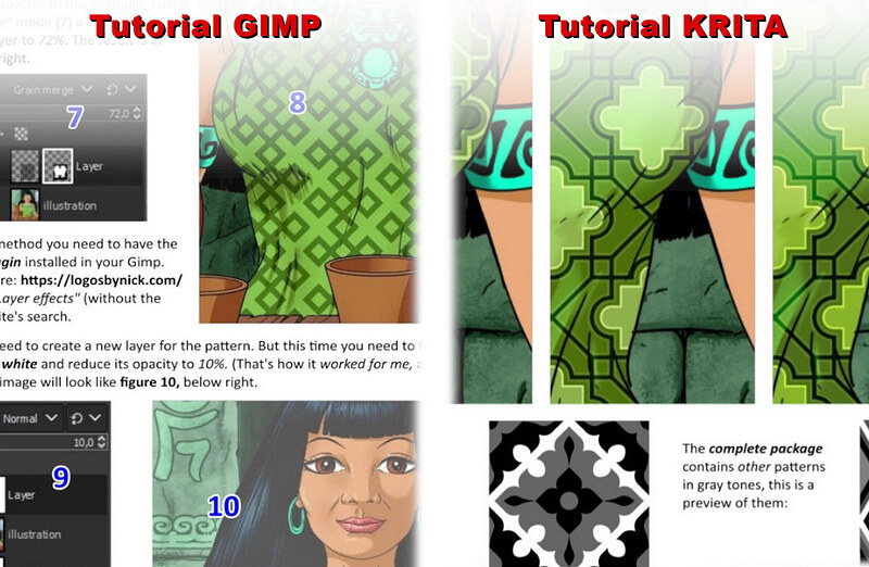 Patterns in high resolution - Resources - Krita Artists