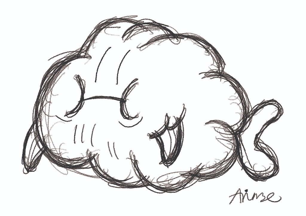 Chubby Fish - sketchbook - Krita Artists