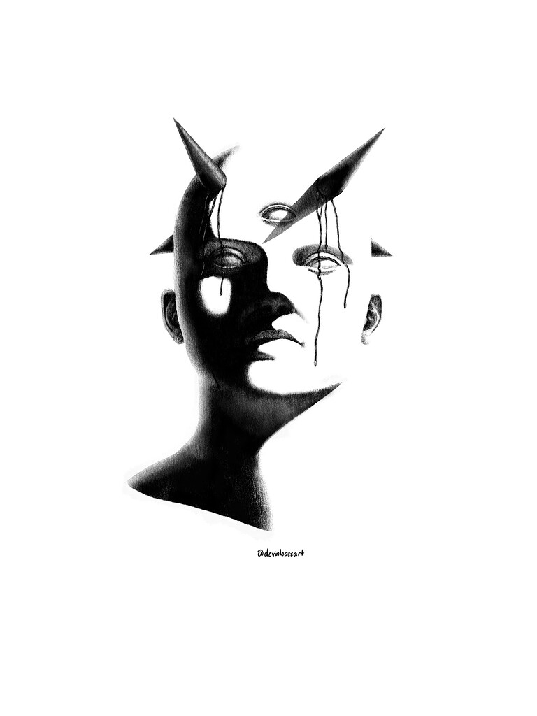 "Mind" - Finished Artworks - Krita Artists
