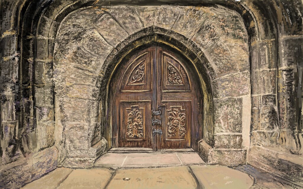 Tower door - Finished Artworks - Krita Artists