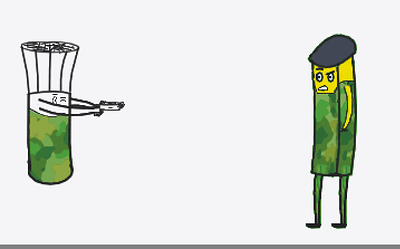 New animation in progres (The vegetables war) - Work In Progress ...