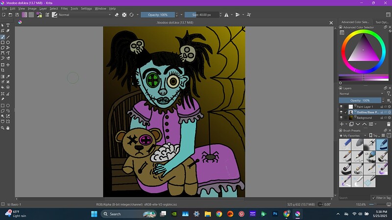 Krita keeps coloring the same color - Basics & Interface - Krita Artists
