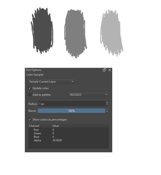 Pick Opacity from Layer - General Questions - Krita Artists