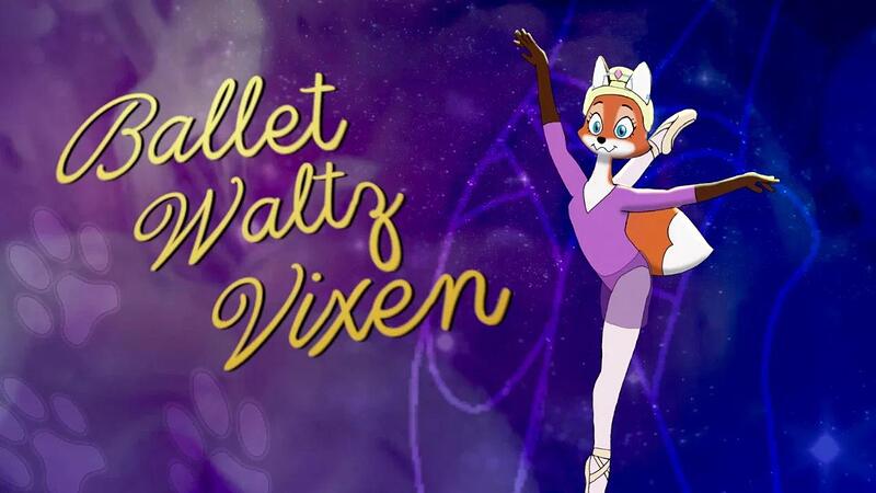 Athena does the Ballet Waltz - Animated Dance Loop Completed ...