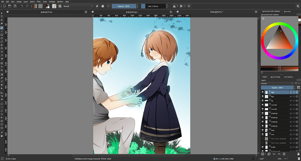 How your workspace in krita looks like - General Forums - Krita Artists