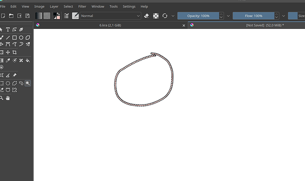Can't figure out contiguous selection tool - Basics & Interface - Krita ...