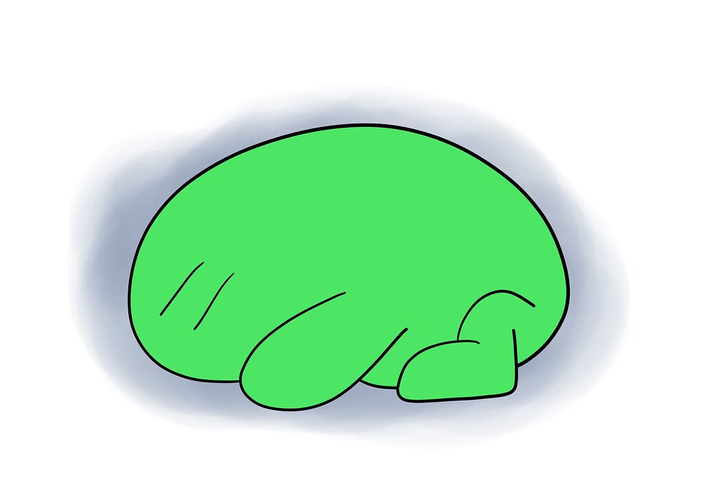 Blob Creature - Finished Artworks - Krita Artists
