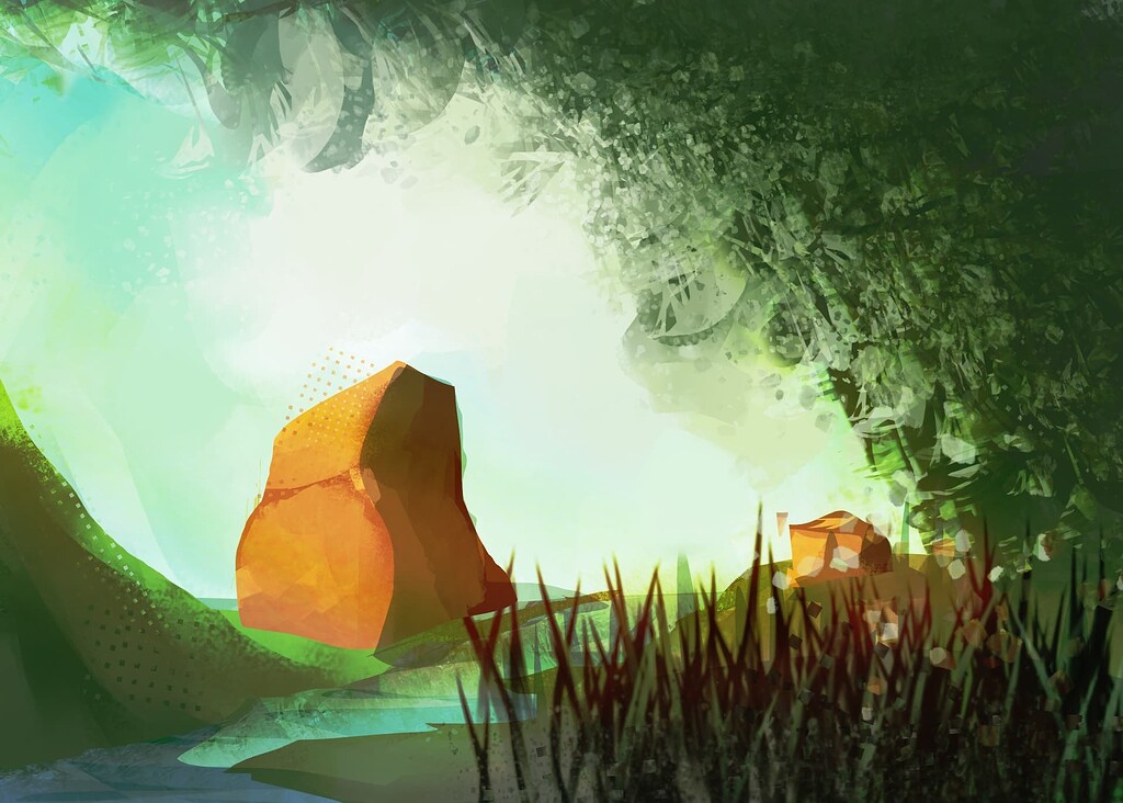 Set#2 sketch simple panorama (essential brushes) - Finished Artworks ...