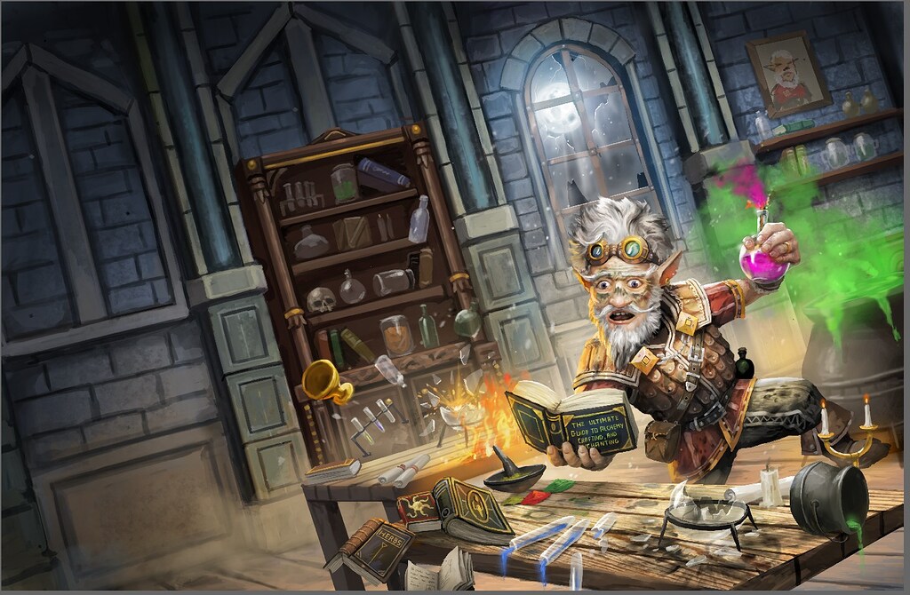 Rpg game Cover - Finished Artworks - Krita Artists