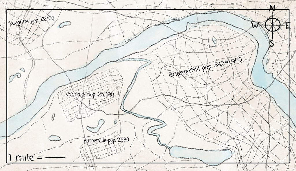 Does this look like it could pass as a real map? - Finished Artworks ...