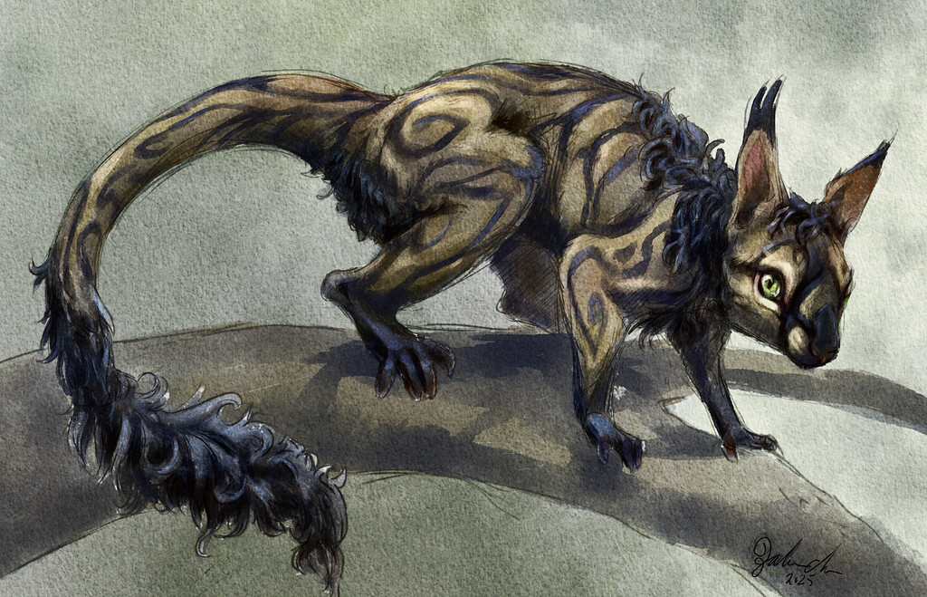 Some squirrely creature - Finished Artworks - Krita Artists