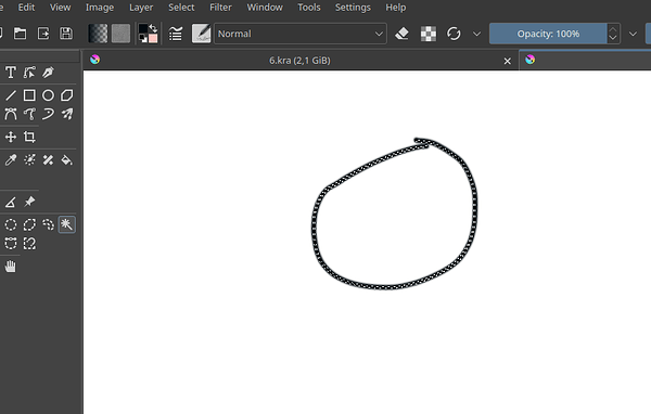Can't figure out contiguous selection tool - Basics & Interface - Krita ...