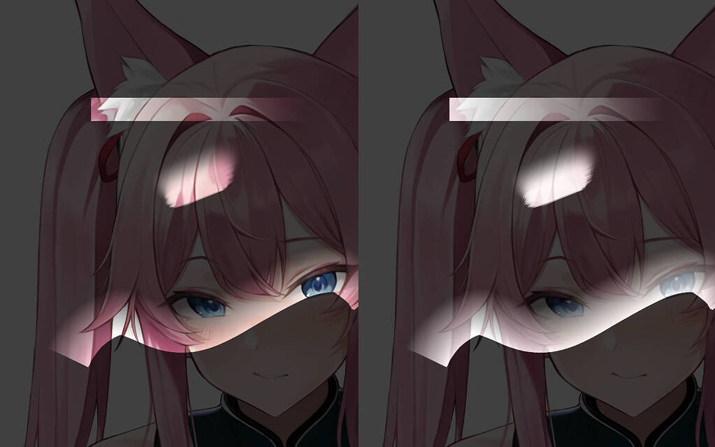 Customize the overlay color of the selected area in the selection mask ...