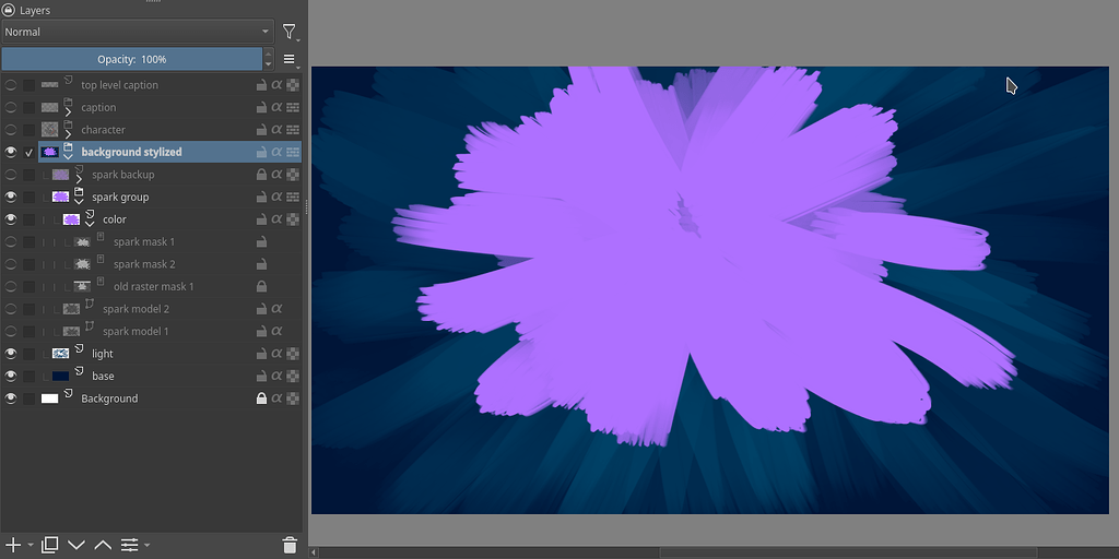 Make vector layers usable as transparency masks - Feature Requests - Krita Artists