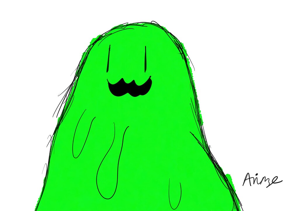 Goo Monster - Finished Artworks - Krita Artists