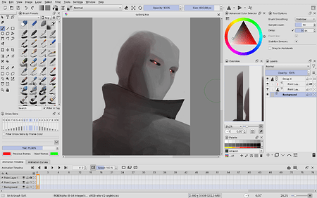 A better default theme for Krita 5 - Feature Requests - Krita Artists