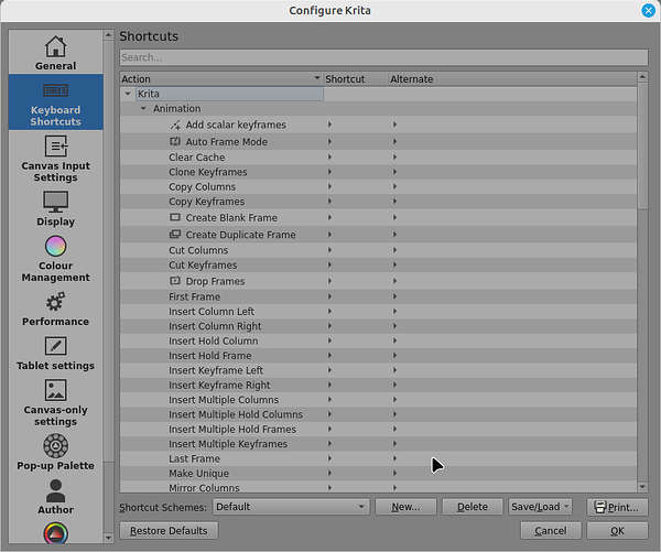 Help creating Keybind Scheme for Animation Accessibility - Basics ...