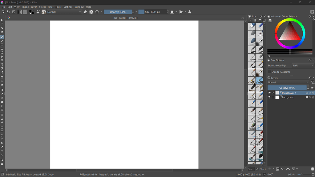 Canvas-Only mode resizes panels - Basics & Interface - Krita Artists