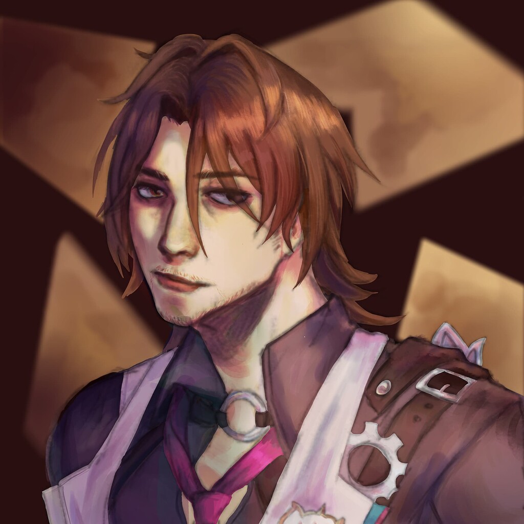 Gallagher from hsr - Finished Artworks - Krita Artists