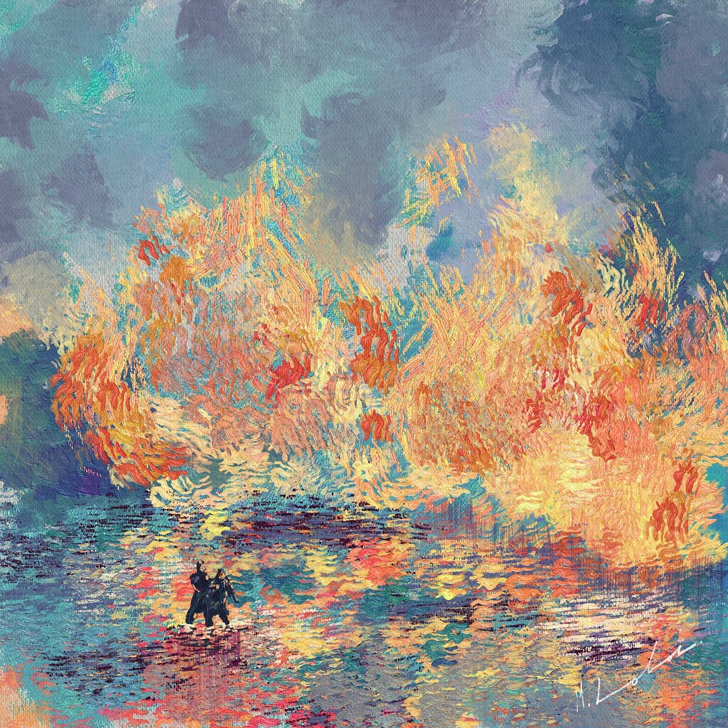 Fire and reflections - Finished Artworks - Krita Artists