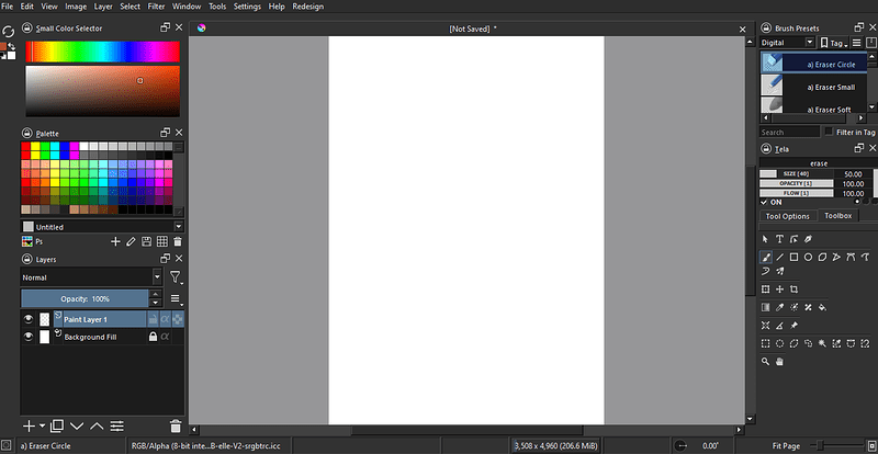 Minimalist Workspace - General Questions - Krita Artists