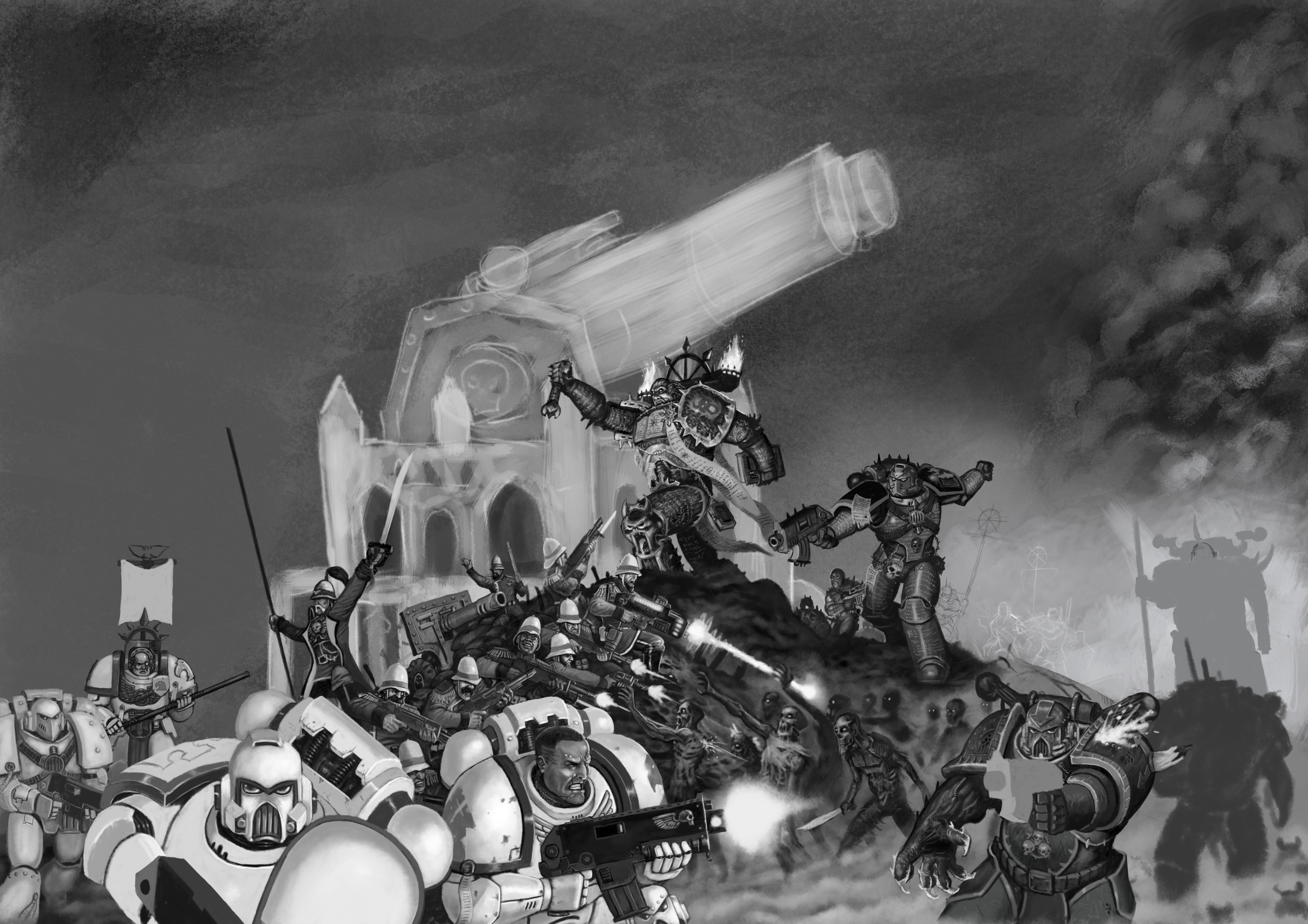 Battle of Sabatine WiP - Work In Progress - Krita Artists