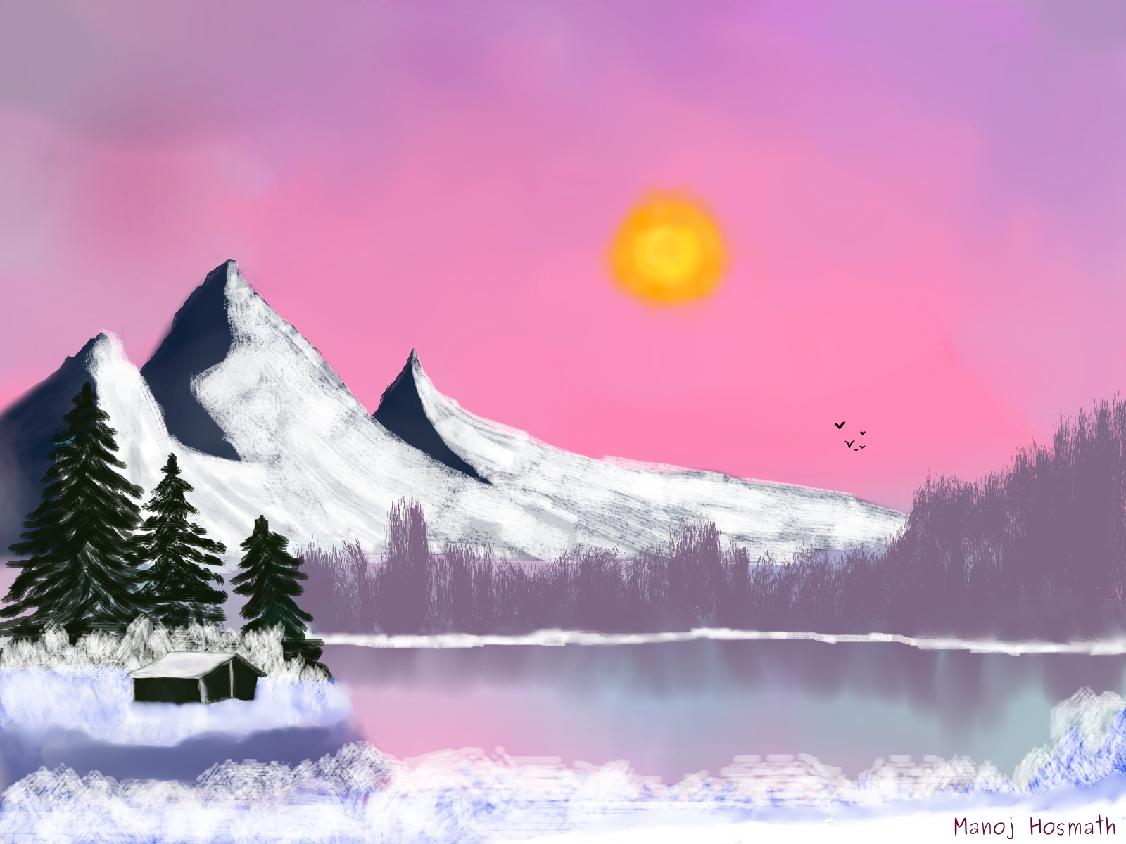 Winter Frost - Finished Artworks - Krita Artists