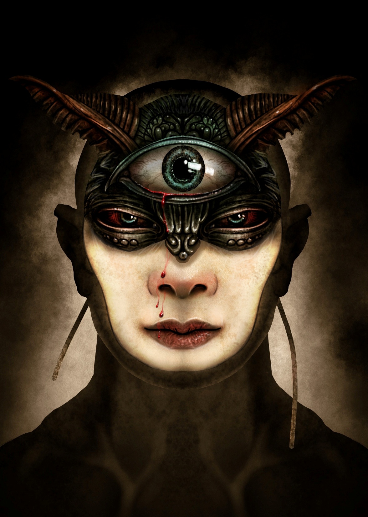 The Crying Mask - Finished Artworks - Krita Artists