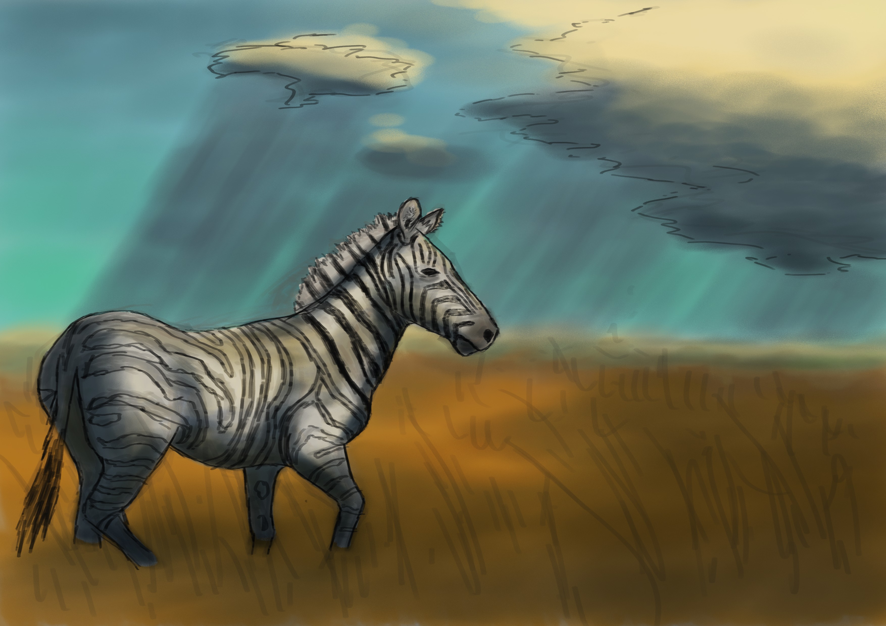 The approaching storm - Work In Progress - Krita Artists