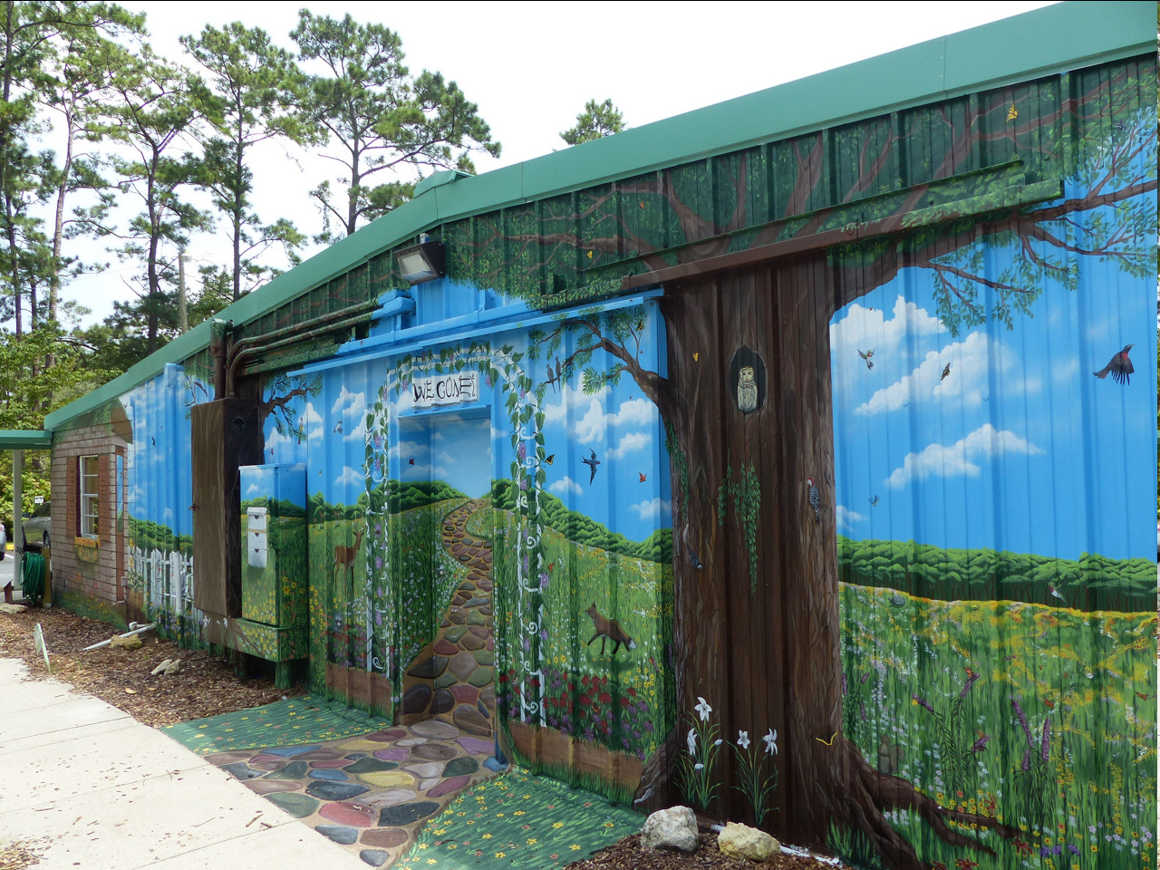 Nature themed Mural in FL - Traditional - Krita Artists